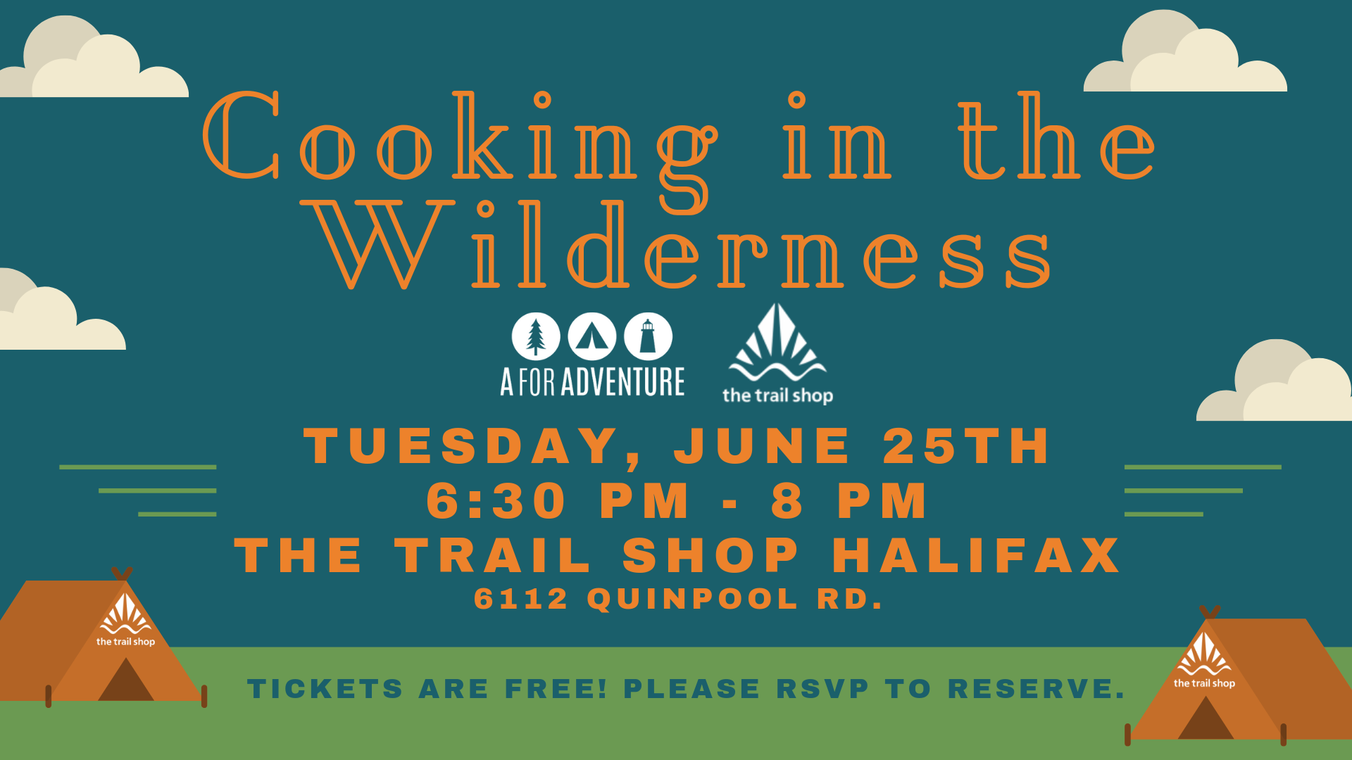 Cooking in the Wilderness workshop – The Trail Shop
